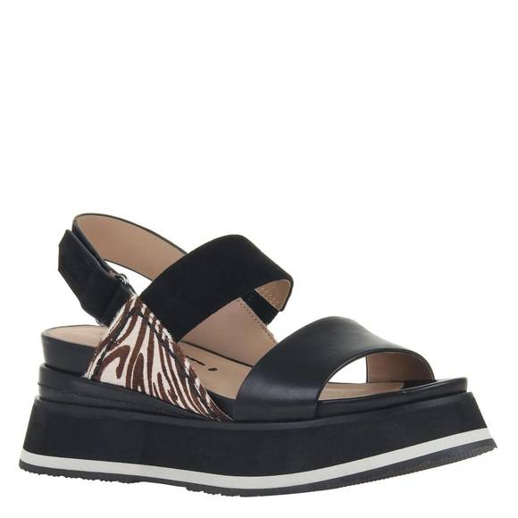 Naked Feet | Shoes | New Naked Feet Dimension Platform Sandals In Black ...